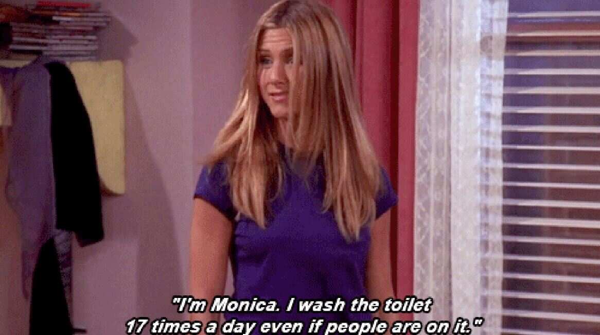 All the times Monica Geller proved to be a sucker for cleanliness