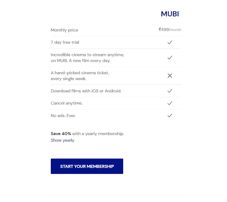 Should you subscribe to Mubi?