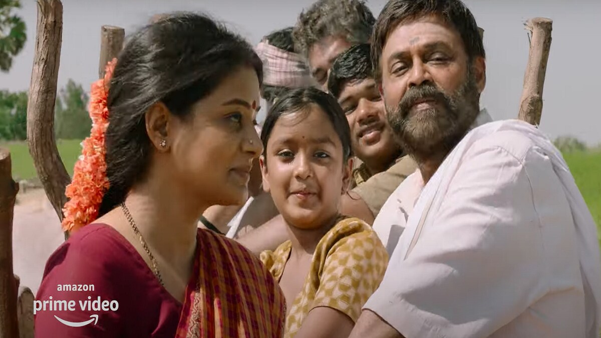 Narappa trailer - An intense Venkatesh shines in a raw, gory rural drama