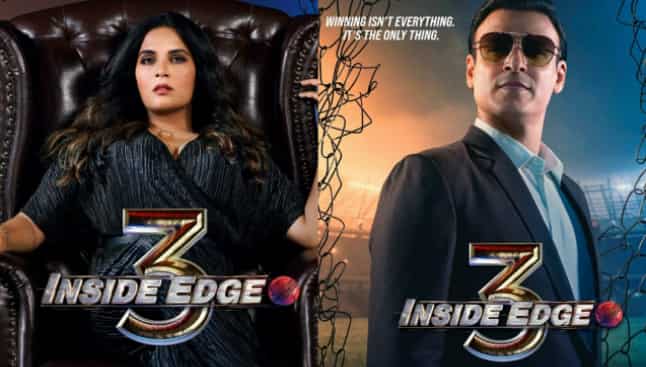 Inside Edge 3 character posters: Richa Chadha dazzles, Vivek Oberoi ...