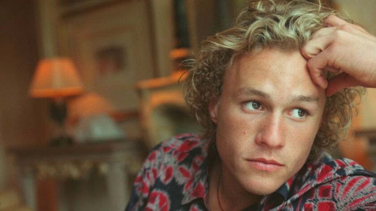 heath ledger young blonde