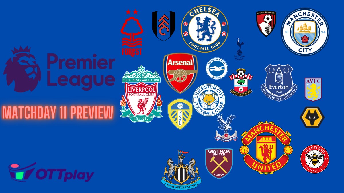 Premier League Matchday 11 preview: Man City travel to Liverpool, Man ...