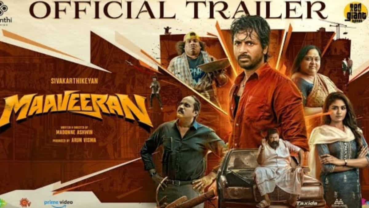 Maaveeran Trailer: Sivakarthikeyan packs a punch as a cartoonist with ...