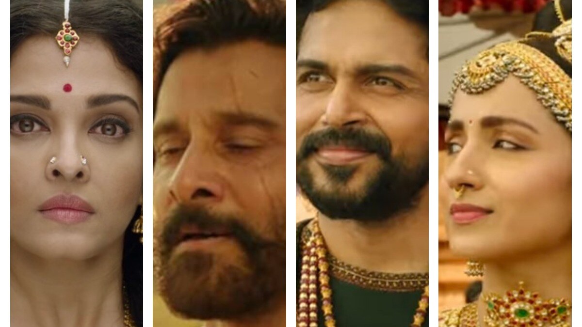 Ponniyin Selvan 2 Trailer: Aishwarya Rai Bachchan and Vikram's chemistry and Trisha and Karthi's ...