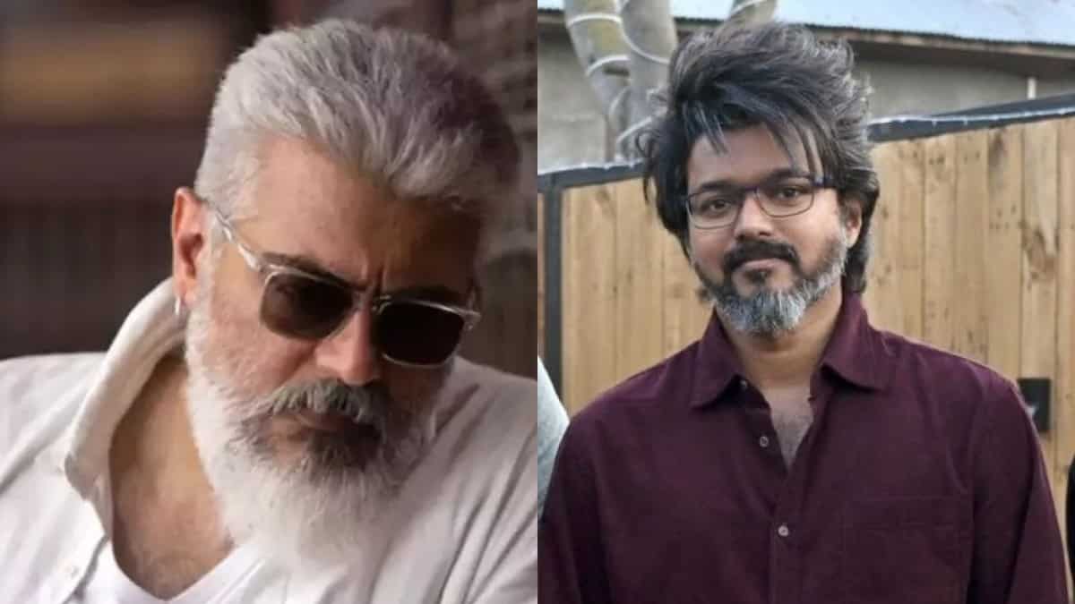 Vijay meets Ajith at his residence, pays his last respects to Ajith's ...