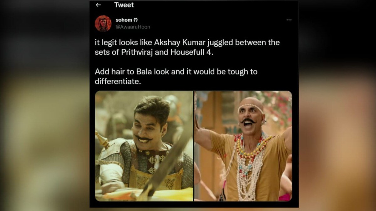 Akshay Kumar’s Prithviraj trailer inspires a meme-fest on social media ...