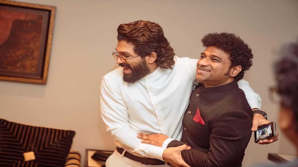Allu Arjun on winning National Award with ‘childhood friend’ Devi Sri ...