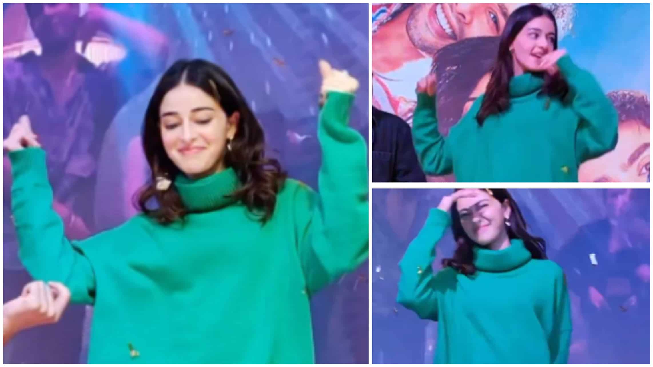 Kho Gaye Hum Kahan promotions in Delhi - Ananya Panday dances ...