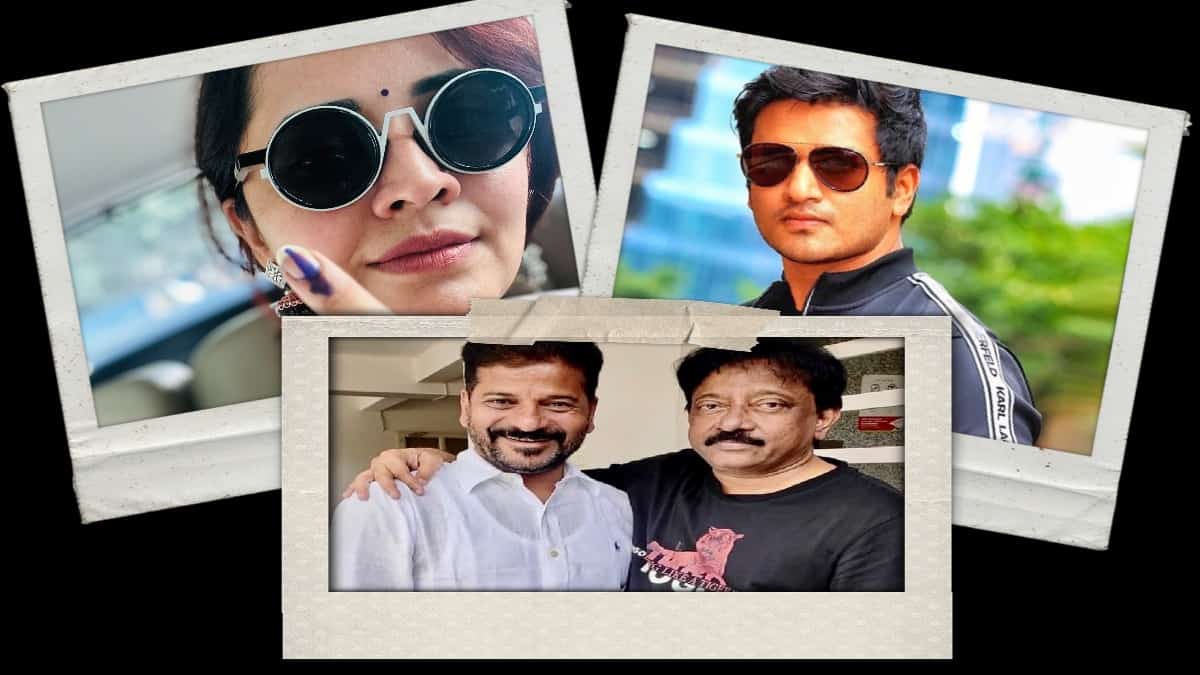 Telangana Elections 2023 - Nikhil Siddhartha, Anasuya Bharadwaj, RGV ...
