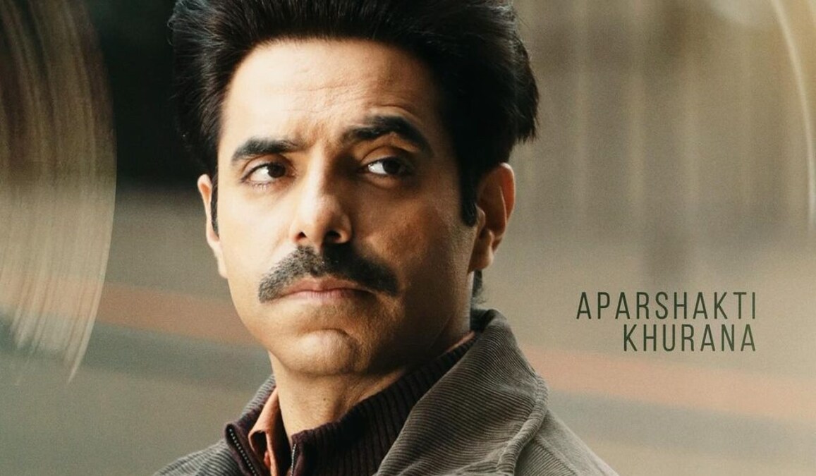 Berlin new poster: Aparshakti Khurana builds curiosity with his intense ...