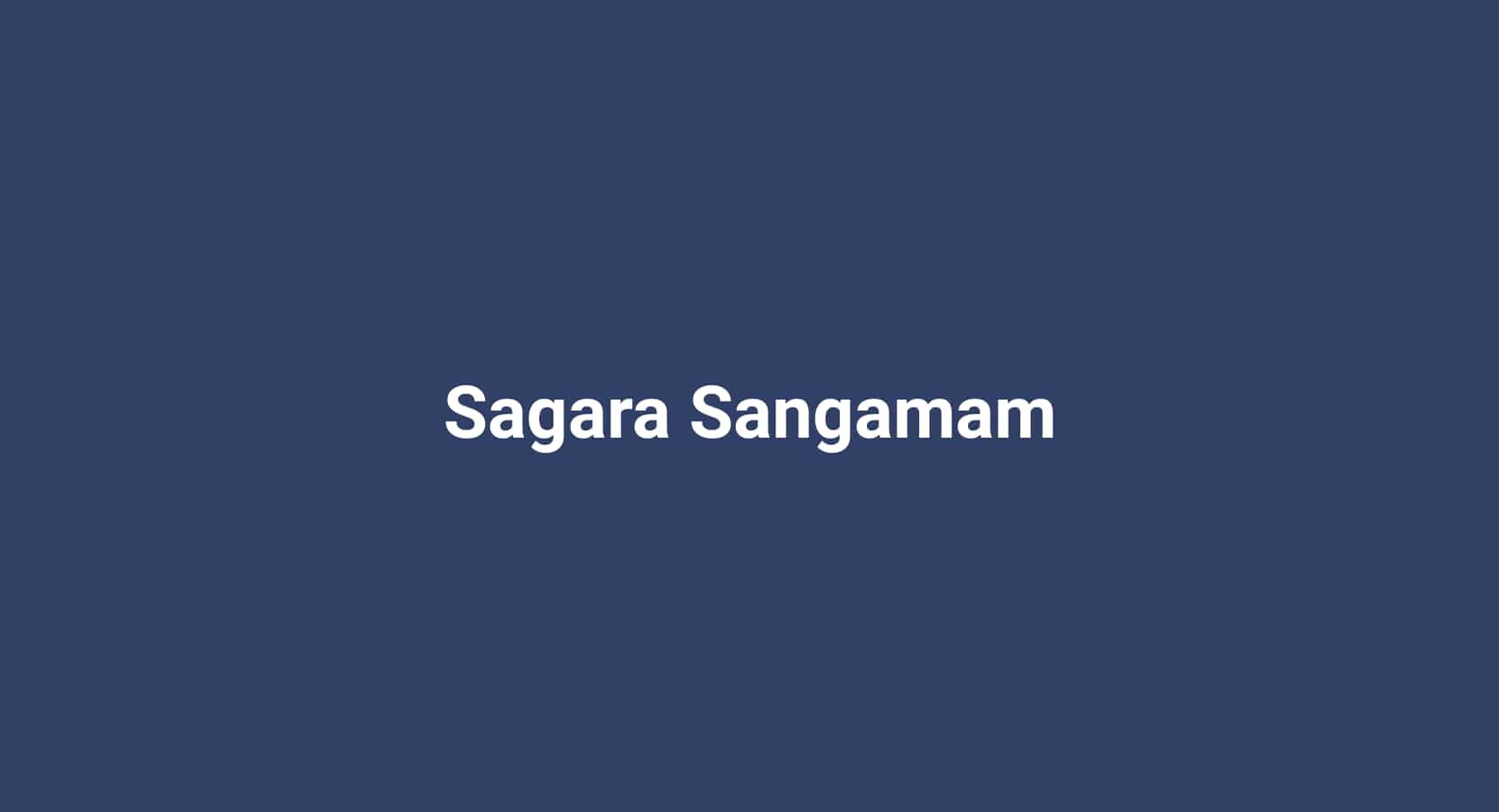 Sagara Sangamam Cast