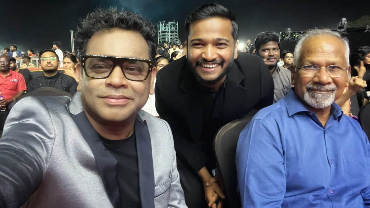 Basil Joseph has a fanboy moment with Ponniyin Selvan duo Mani Ratnam ...