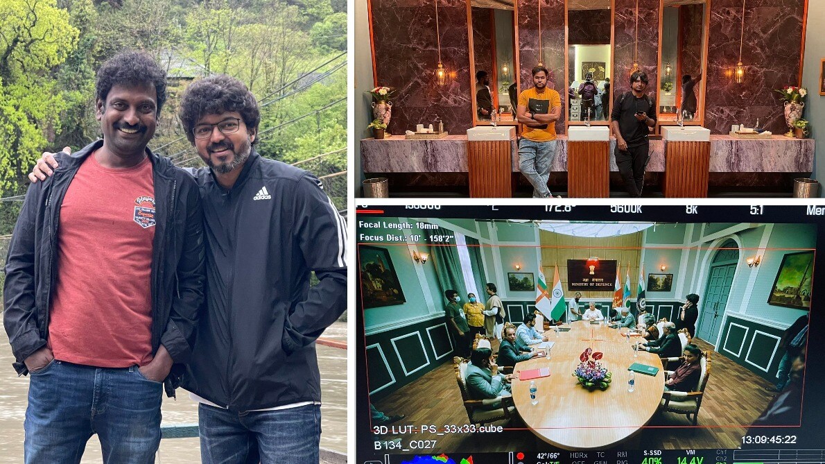 Art director Kiran of Vijay-starrer Beast reveals more pictures of the ...