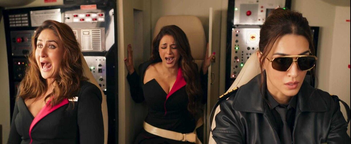 Crew movie review - Kareena Kapoor Khan, Kriti Sanon and Tabu's film ...
