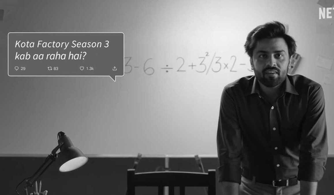 Watch! Jitendra Kumar aka Jeetu Bhaiya drops a math clue for Kota ...