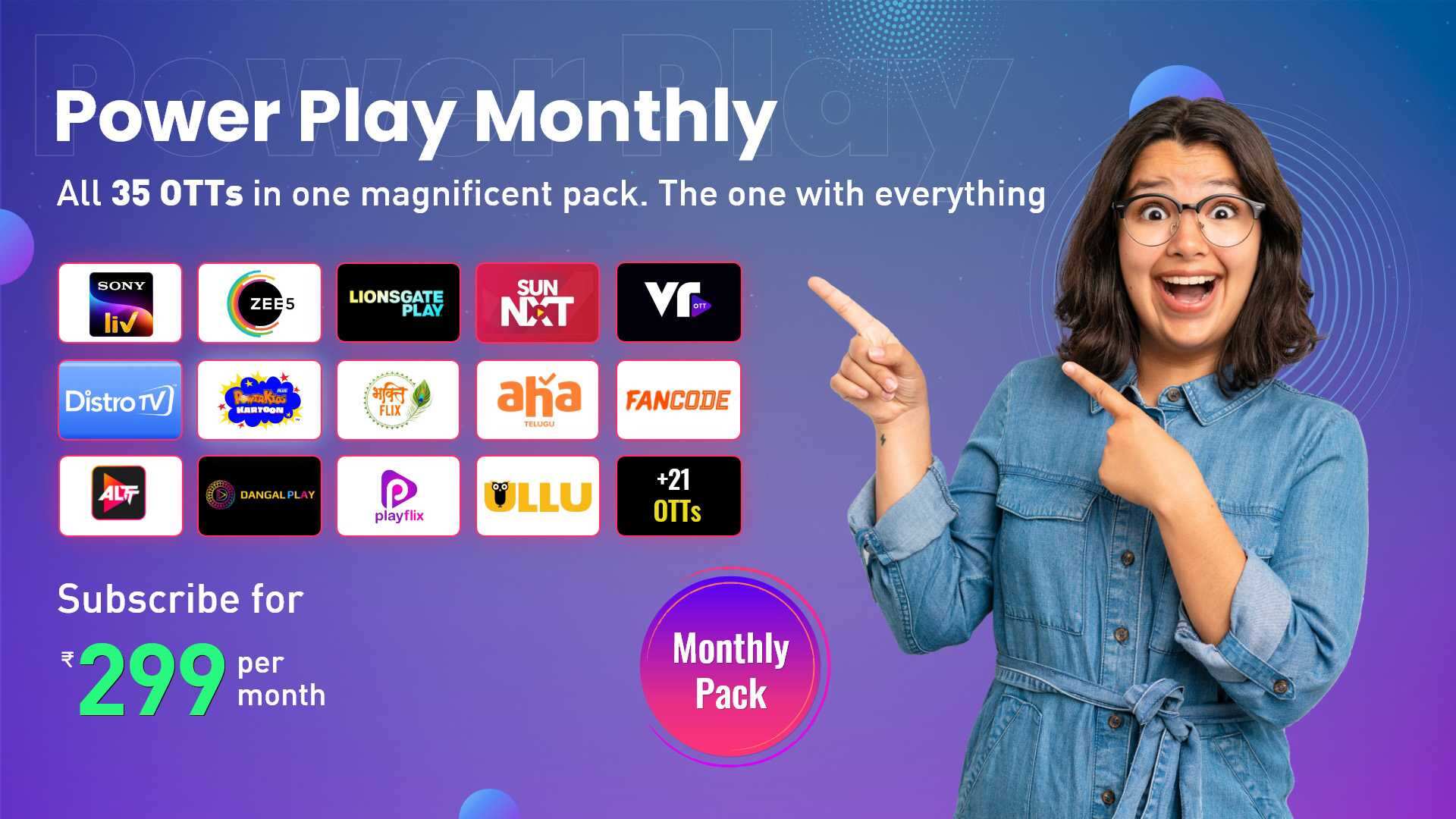 OTTplay Premium: Watch 32+ OTTs in One App