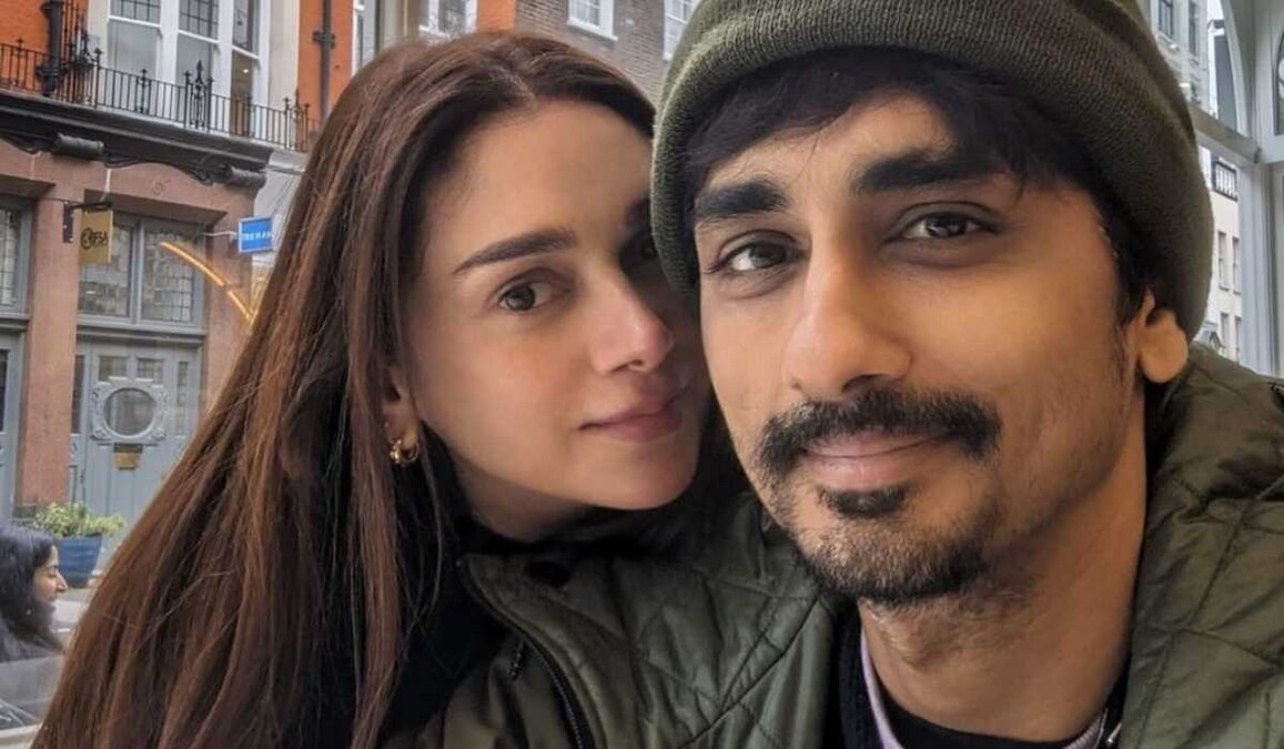 Aditi Rao Hydari all smiles as she flaunts engagement ring, days after ...