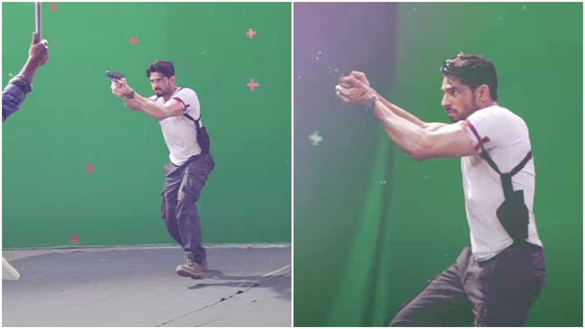 Yodha BTS - 'Man on a mission' Sidharth Malhotra sets guns blazing ...