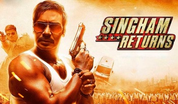 singham returns 2024 poster