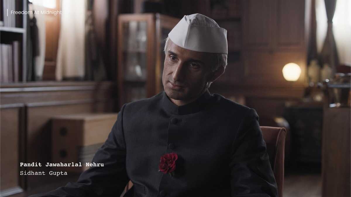 Freedom at Midnight: Why was Sidhant Gupta cast as Pandit Jawaharlal ...