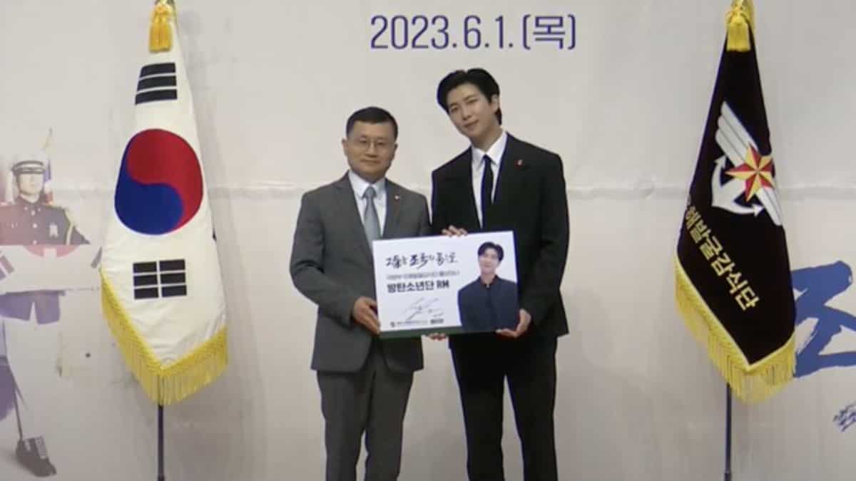 ARMY proud as BTS' RM named ambassador for Ministry of National Defence ...