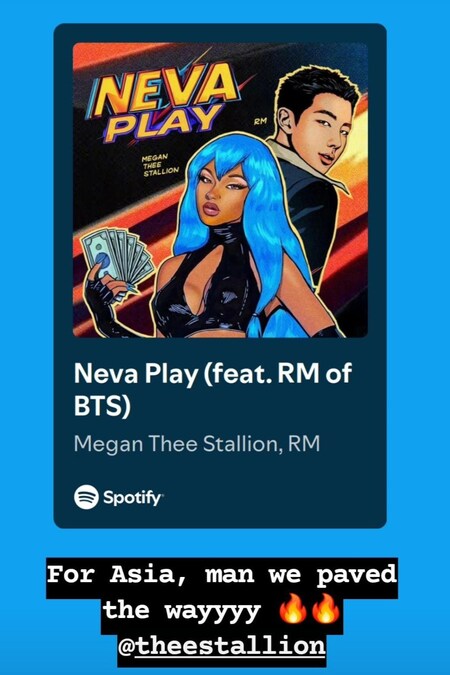 As RM's Neva Play takes the internet by storm, recalling the moment ...