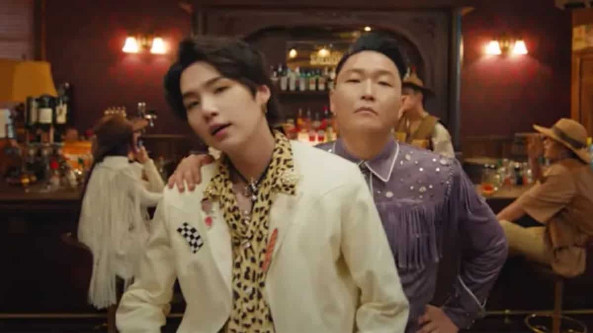 Days after Suga's first public appearance since military enlistment ...