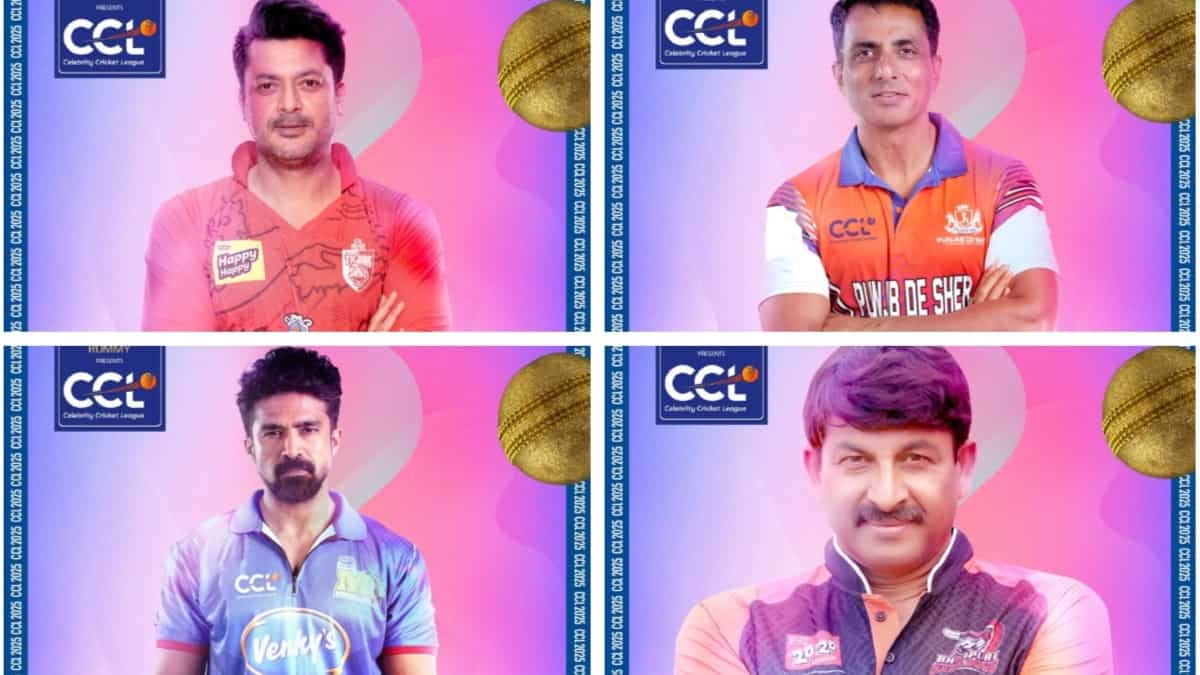 Celebrity Cricket League 2025: Day 2 Delhi match schedule, live streaming