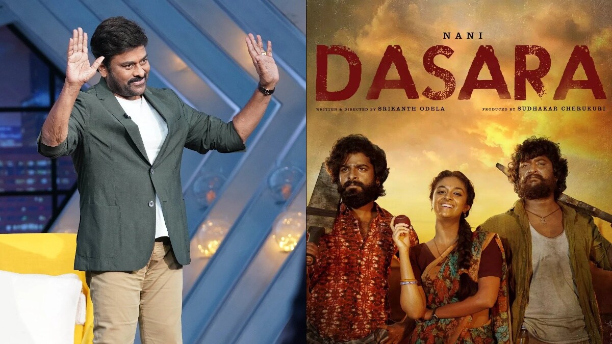 Chiranjeevi calls Dasara a brilliant film, overjoyed Nani labels him a ...
