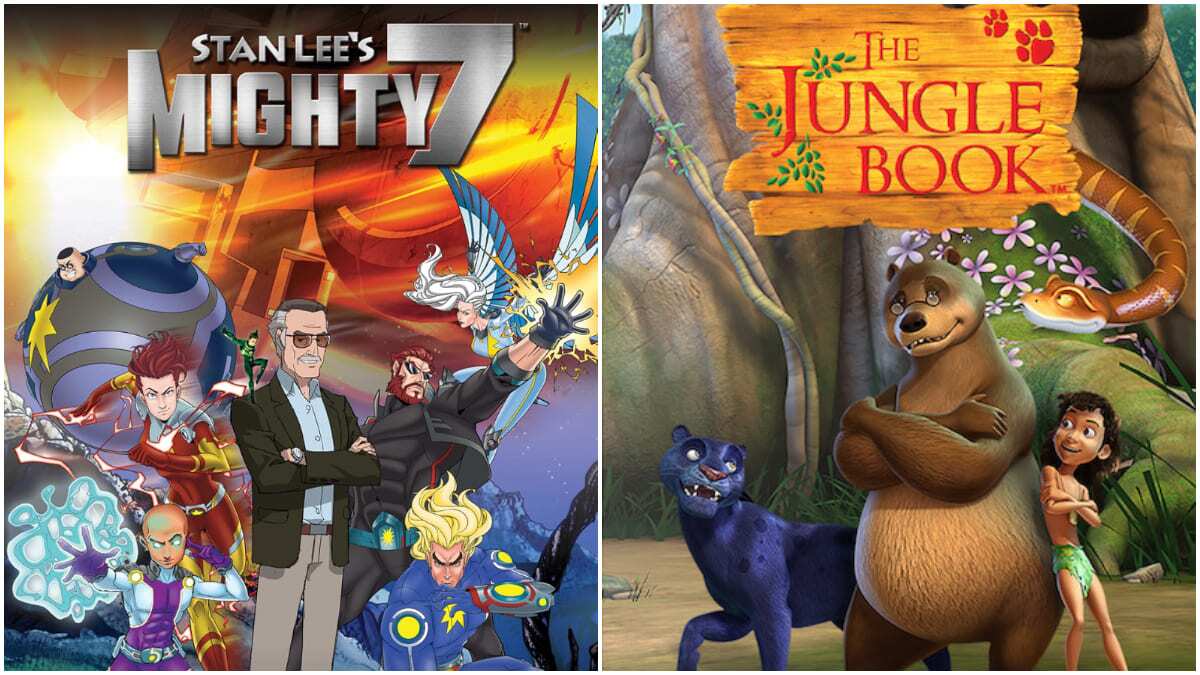 Stan Lee’s Mighty 7 to The Jungle Book - Cartoon content on Powerkids ...