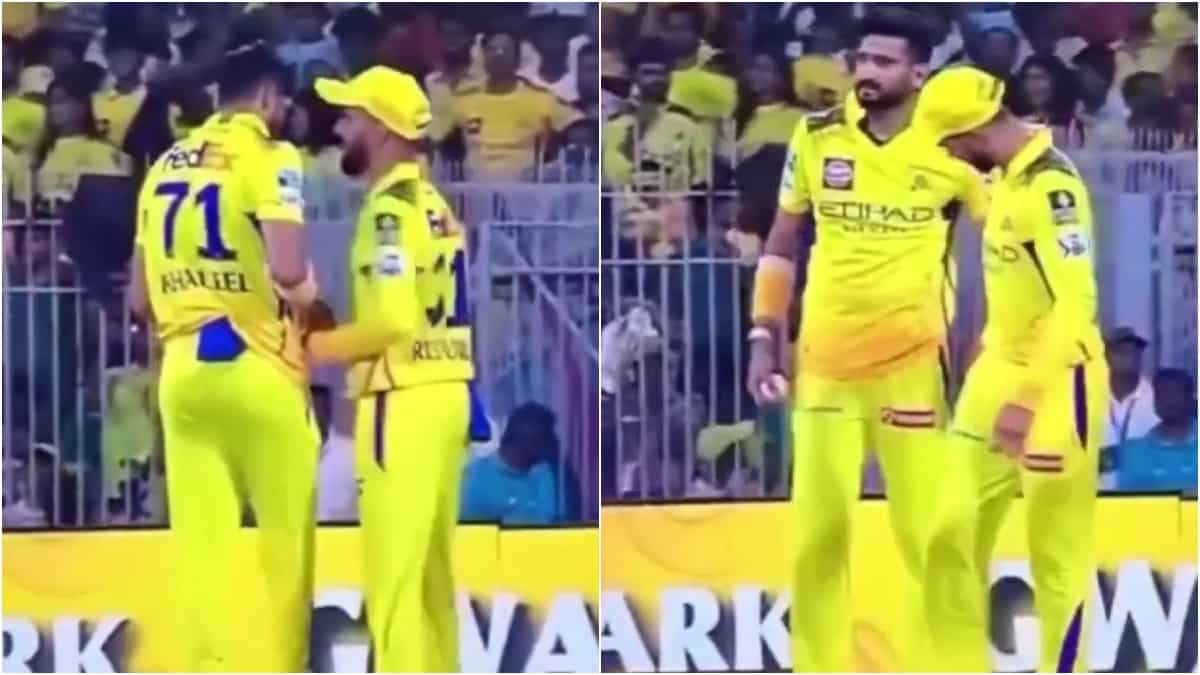 [Watch] CSK players face 'ball tampering' allegations in IPL 2025 match ...