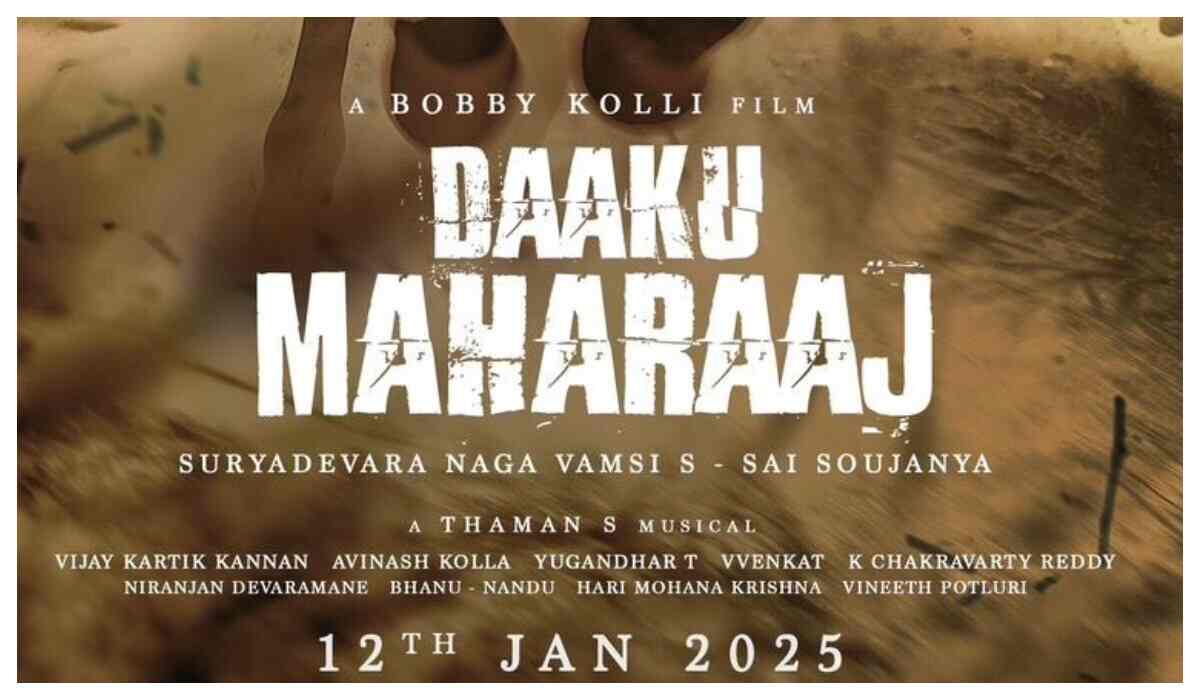 Daaku Maharaaj teaser: A stylish Balakrishna like never before, release ...