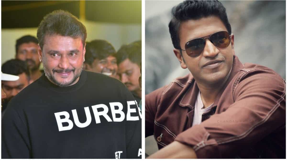Darshan citing late Puneeth Rajkumar as example for outpouring of love ...