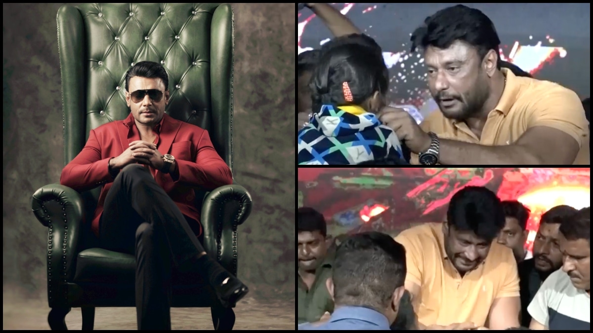 Challenging Star Darshan's 46th birthday becomes a huge fan-studded ...