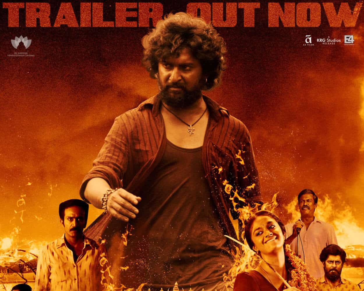 Dasara Trailer: The Nani, Keerthy Suresh starrer is revolutionary, massy, and content rich