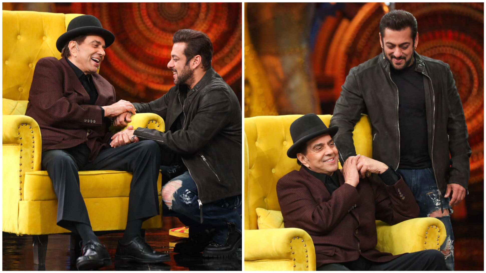 Bigg Boss 16 memories come alive! Salman Khan wishes Dharmendra on his ...