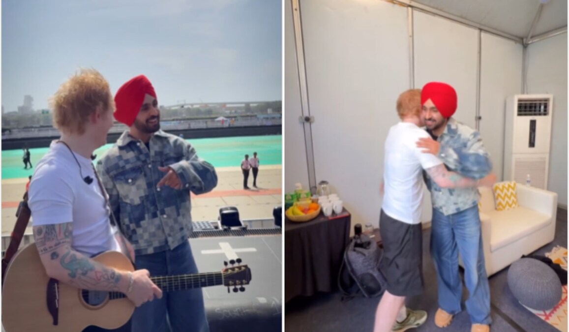 Are Diljit Dosanjh and Ed Sheeran collaborating? Punjabi singer drops ...