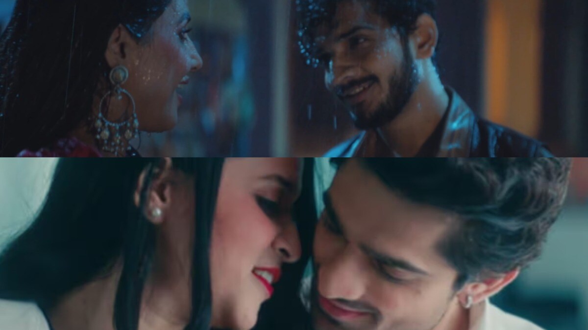 Munawar Faruqui-Hina Khan’s Halki Halki Si gets compared to Abhishek Kumar-Mannara Chopra’s ...