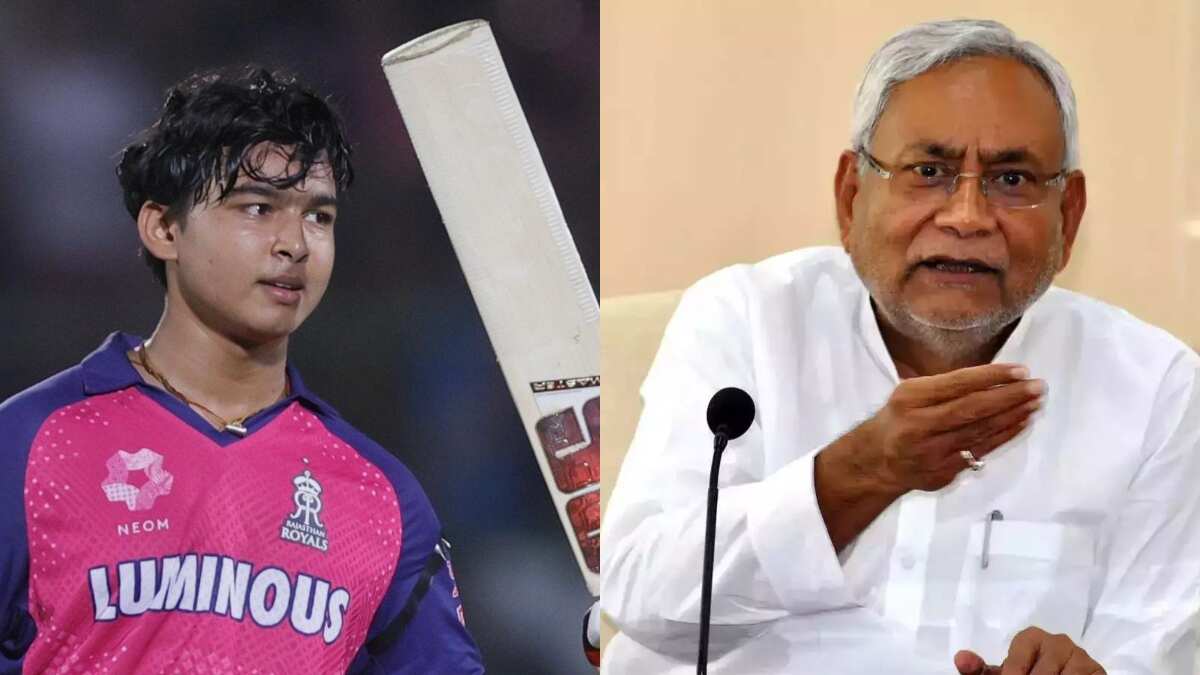 Bihar CM hails 14-year-old Vaibhav Suryavanshi after his record ...