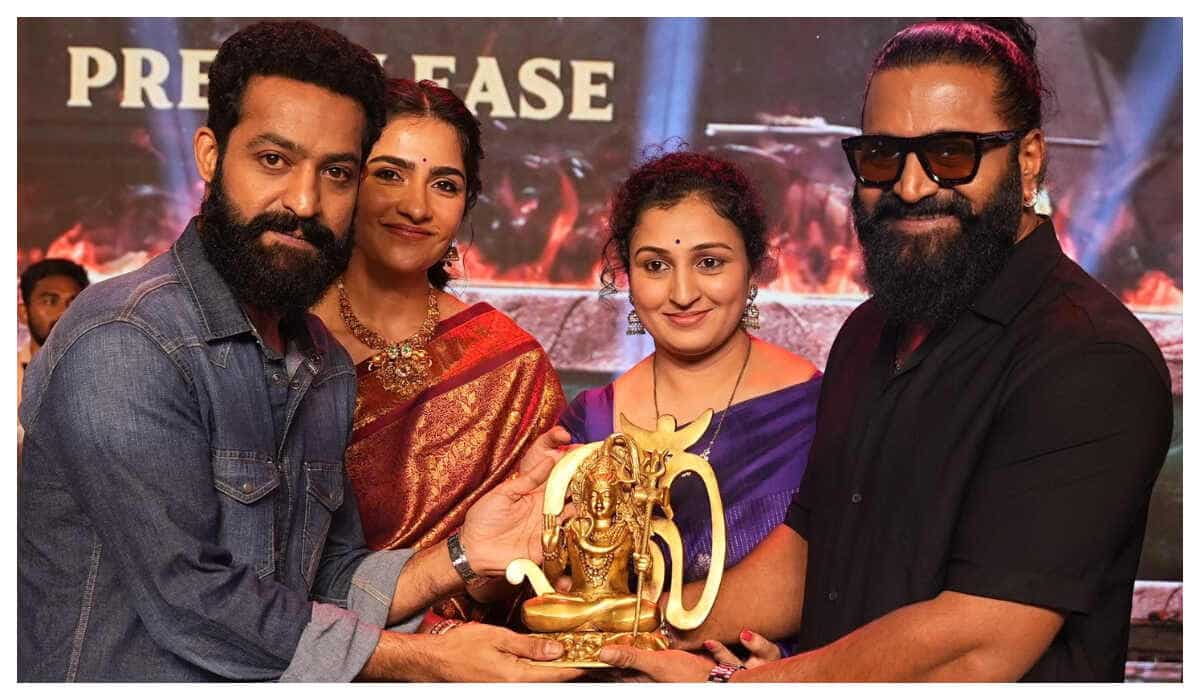 Jr NTR at Kantara Chapter 1 event: Relived my childhood watching ...