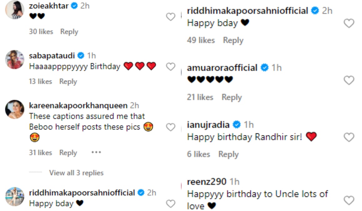 Watch Kareena Kapoor Khans Sweet Birthday Wish With Sons Jeh And Taimur For Her Father Randhir