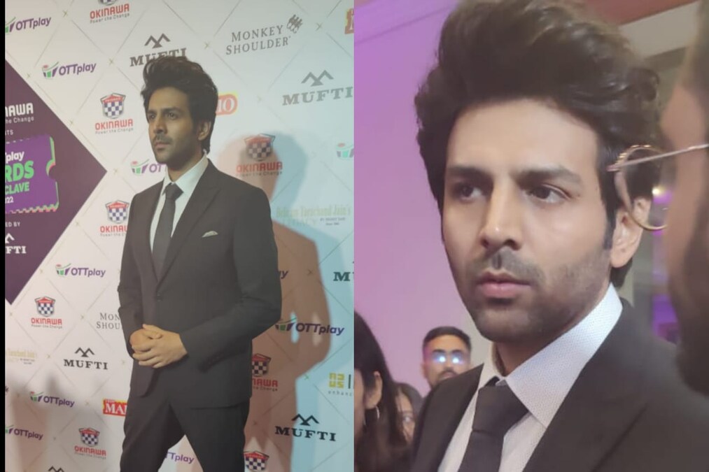 Kartik Aaryan to Sara Ali Khan: Celebs who set the purple carpet on fire at the OTTplay Awards ...