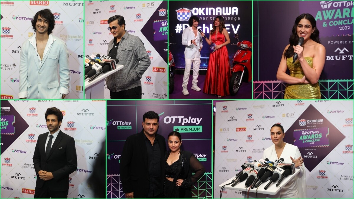 From Kartik Aaryan to Pa Ranjith: Celebrities who made the OTTplay Awards 2022 a star-studded night