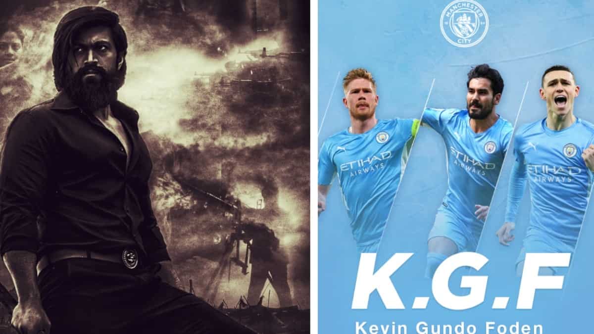 Yash’s KGF effect: Manchester City presents its own KGF – Kevin, Gundo ...