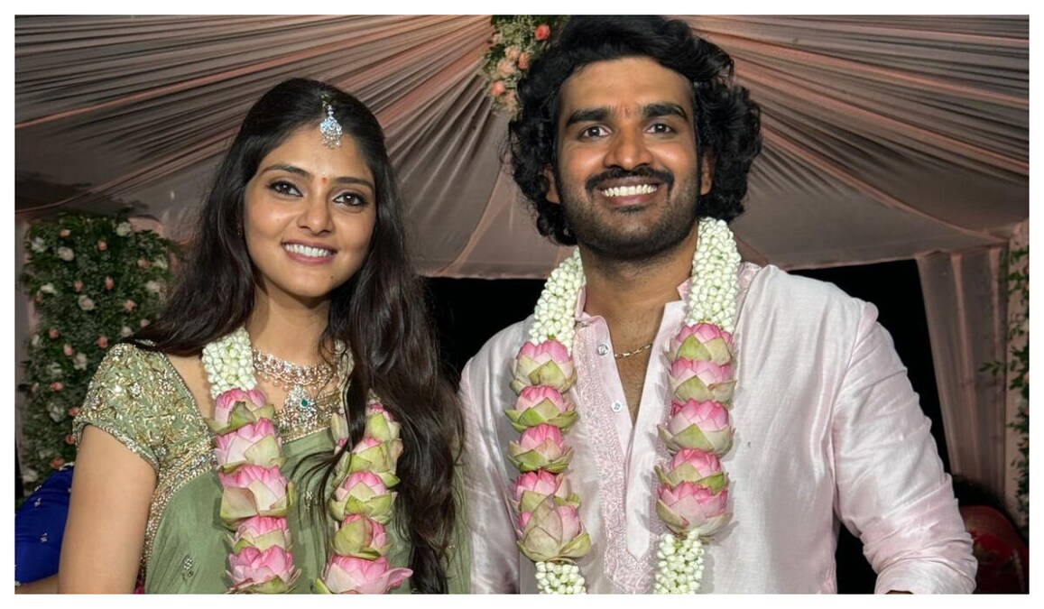 Kiran Abbavaram gets engaged to his Rajavaru Ranigaru co-star Rahasya ...