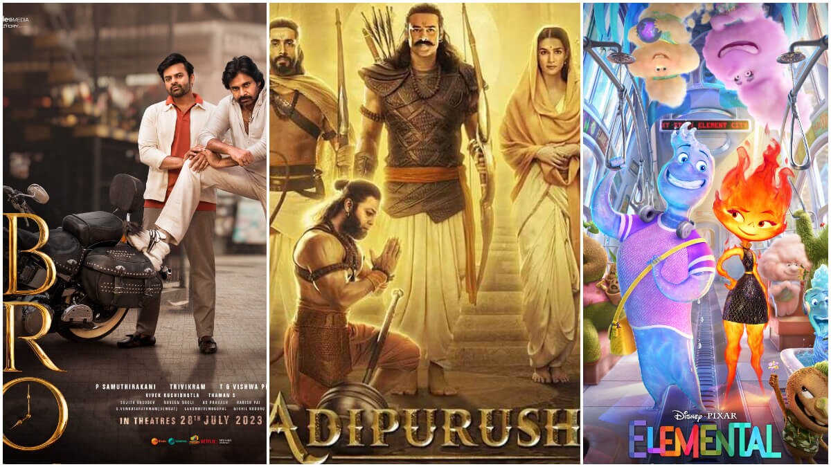 Latest OTT Releases This Week: From BRO, Adipurush to Elemental - Must ...