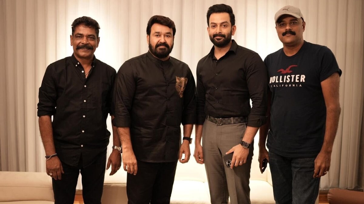 Team Lucifer 2 reveals a picture featuring Mohanlal and Prithviraj ...