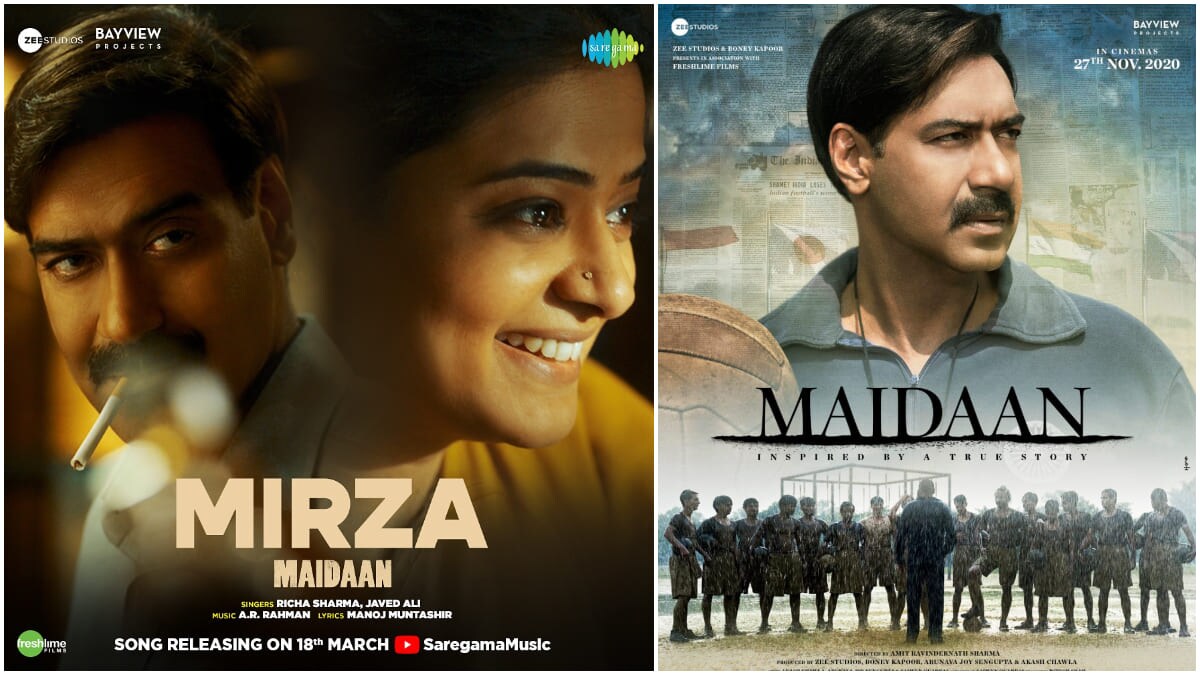 Maidaan song Mirza out! Ajay Devgn-starrer gets the golden AR Rahman ... Maidaan song Mirza out! Ajay Devgn-starrer gets the golden AR Rahman ...