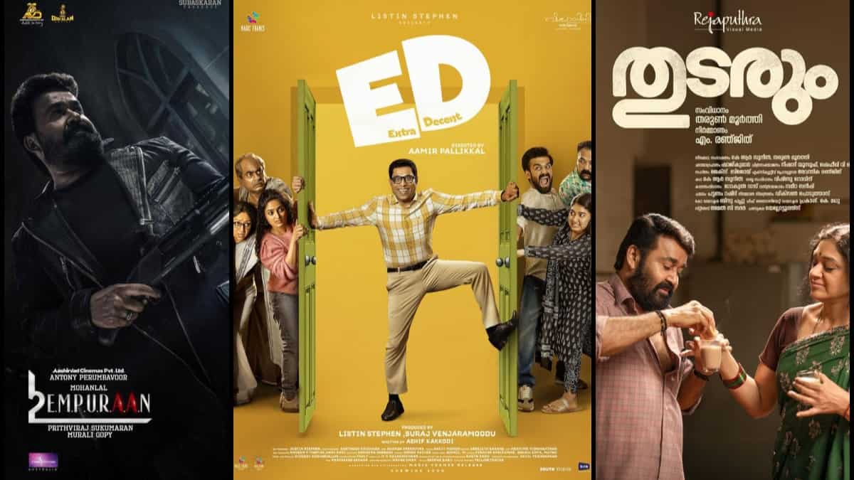 Malayalam OTT, theatre releases to watch this weekend: Thudarum, Extra ...