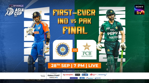Watch India vs Pakistan cricket match LIVE, Asia Cup 2025 final streaming details